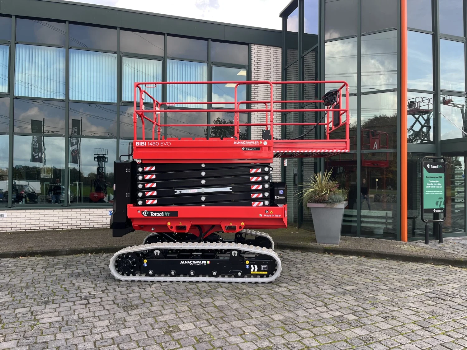 BIBI 1490 EVO - rups schaarhoogwerker - Totaallift